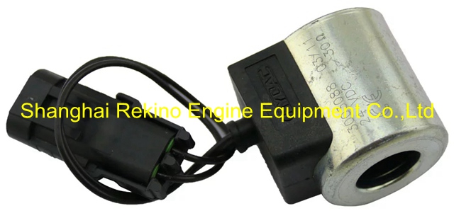 60099835-1 3003088 solenoid valve coil SANY excavator parts for SY75 ...